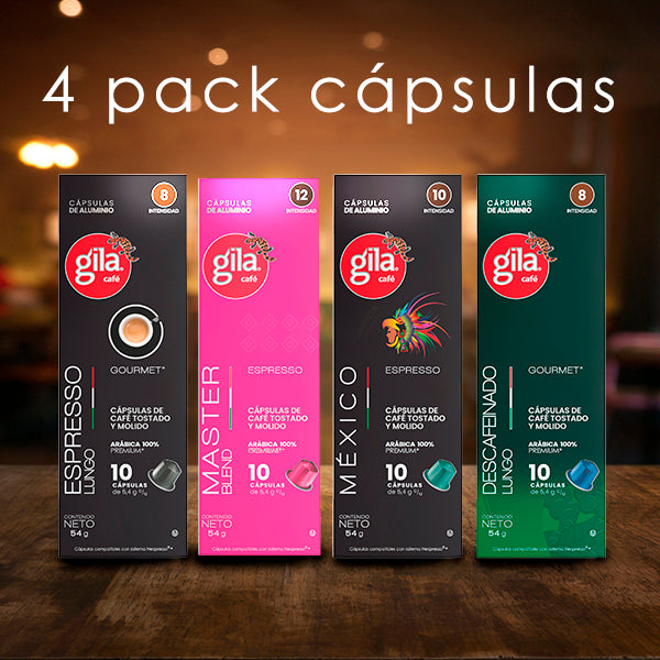 Paquete Especial Cápsulas GILA – Café GILA